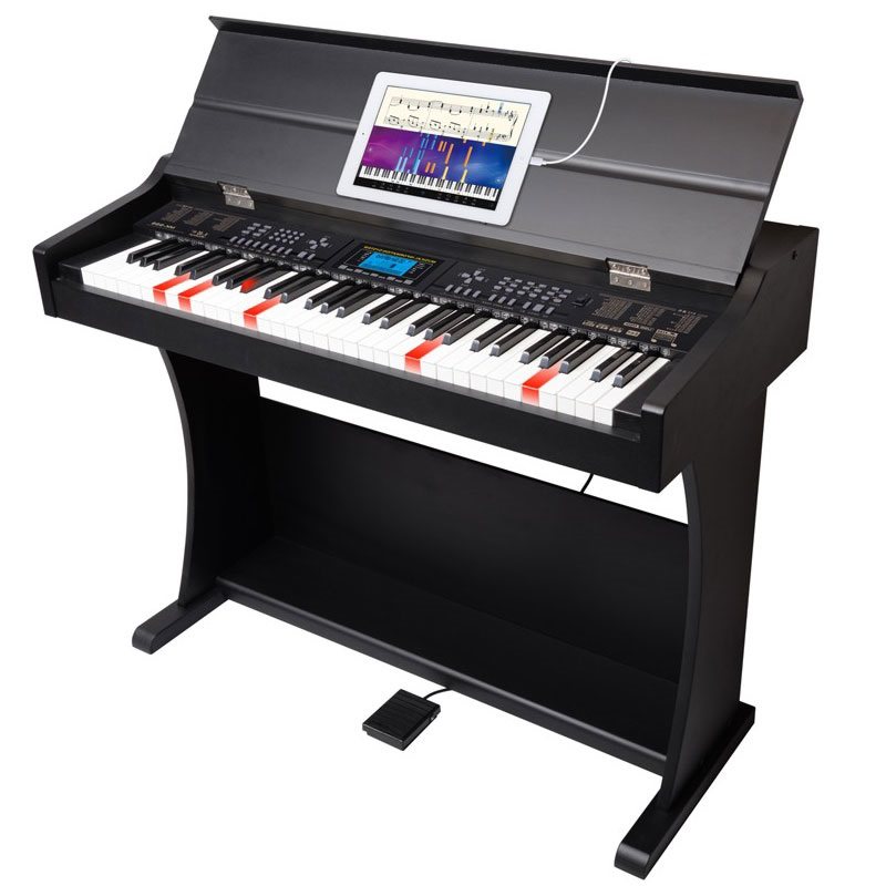 Piano numérique vertical Meike MK-933 à 61 touches - Clavier à vélocité ...