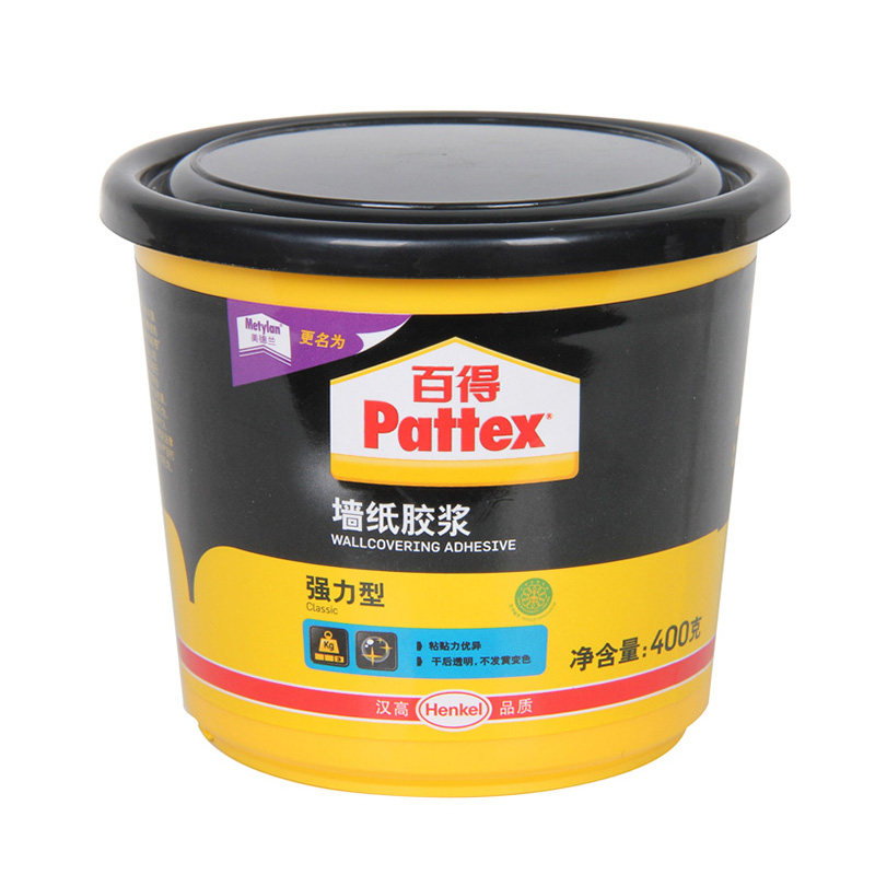 Henkel baide wallpaper mucilage - poudre de type fort 400g