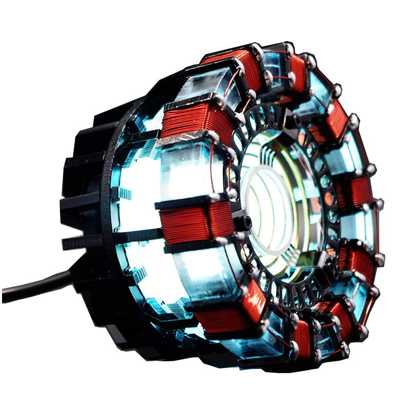 Iron man diy tienda de conveniencia aleación ark reactor corazón horno ...