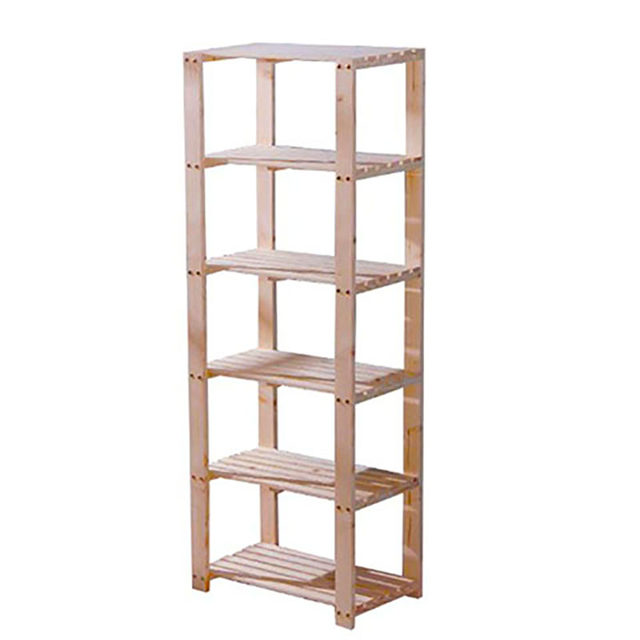 Simple solid wood rack storage storage rack display wooden racks ...