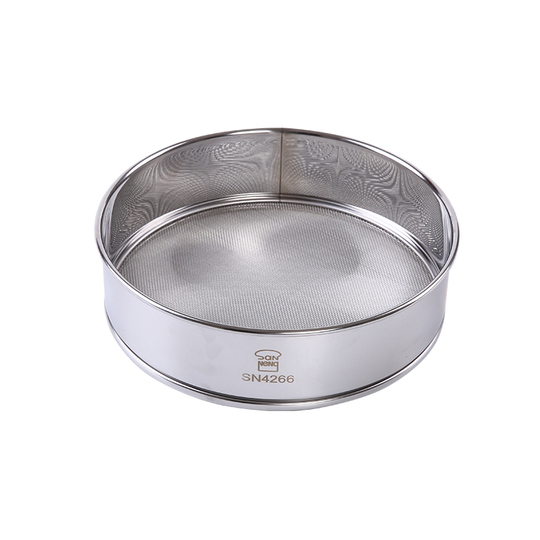 Sanneng Stainless Steel Powder Sieve - 8 Inch - 10/20/24 Mesh
