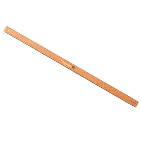 Beech Ruler 100cm Solid Wood Teaching Demonstration Measuring Tool ...