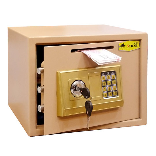 Office Commercial Supermarket Hotel Electronic Password Cash Box Safe ...