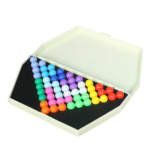 Zhisheng Wisdom Beads Game Platter Pyramid - Children's Puzzle Magic ...