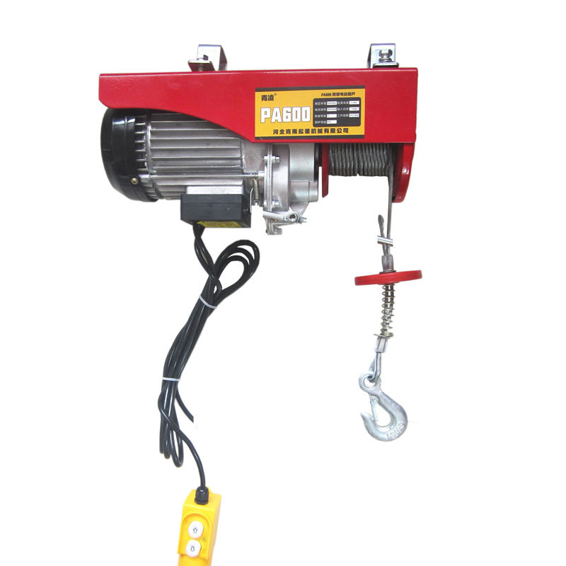Mini electric hoist 380v small household crane small crane hoist ...