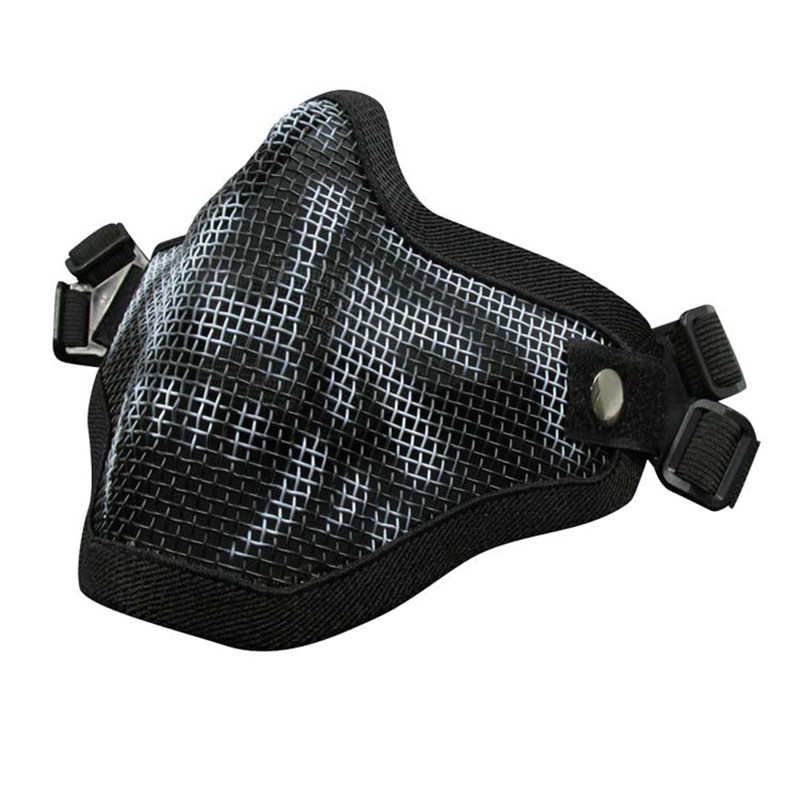 Independent V1 Half Face Mask - Tactical Wire Mesh Protection