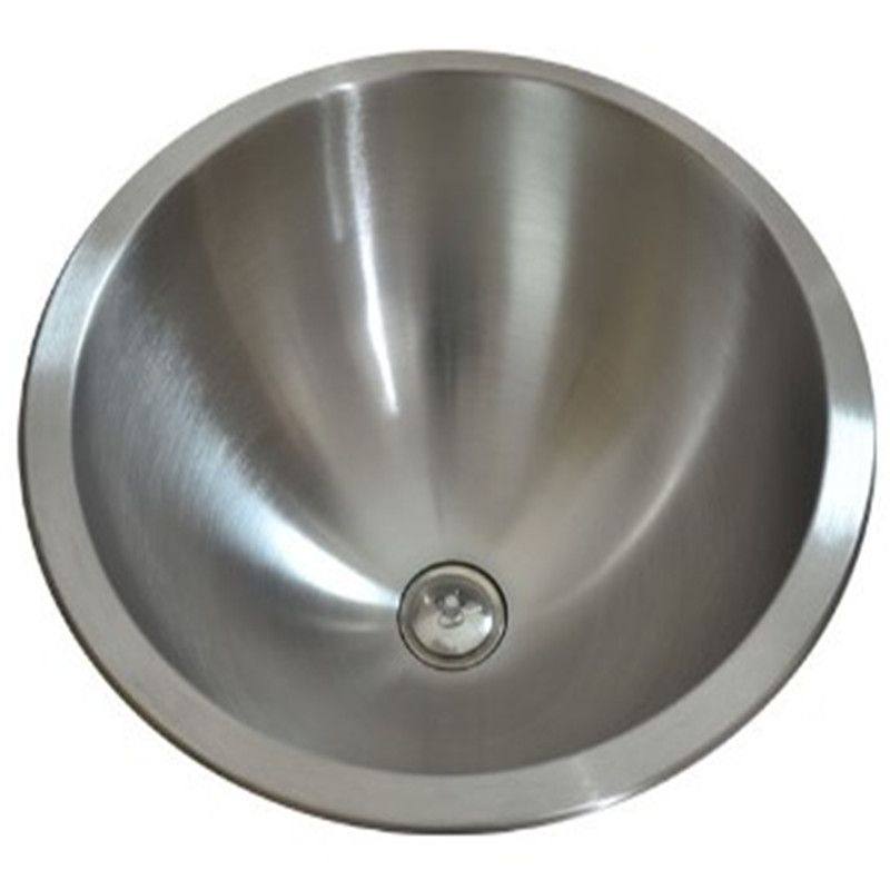 Undercounter Basin: 304 Stainless Steel Small Round RV Wash Basin ...