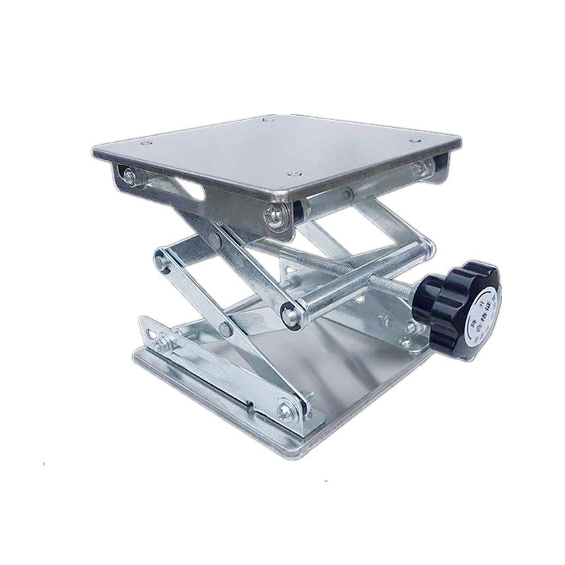 Small Manual Laboratory Lifting Table - Stainless Steel Garbage ...