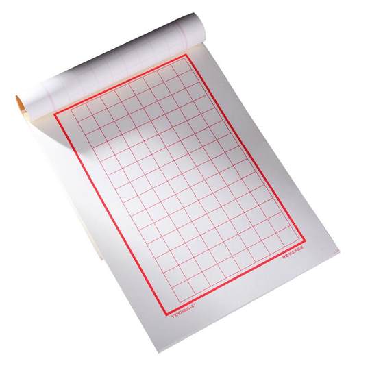 Thickened 300 Sheets Blank Grids Calligraphy Practice Book for Adults ...