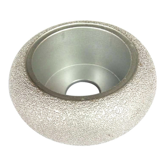 Brazed Diamond Roman Column Slotted Grinding Wheel for Stone Angle Grinder