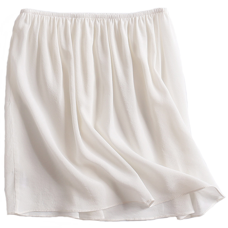 Anti-See-Through Mulberry Silk Inner Skirt - Women's Safety Skirt for ...
