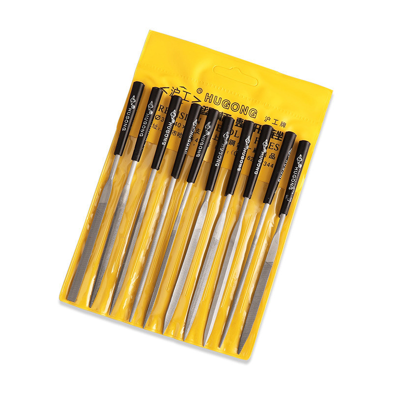 High-Carbon Steel File Set - Assorted Woodworking Files