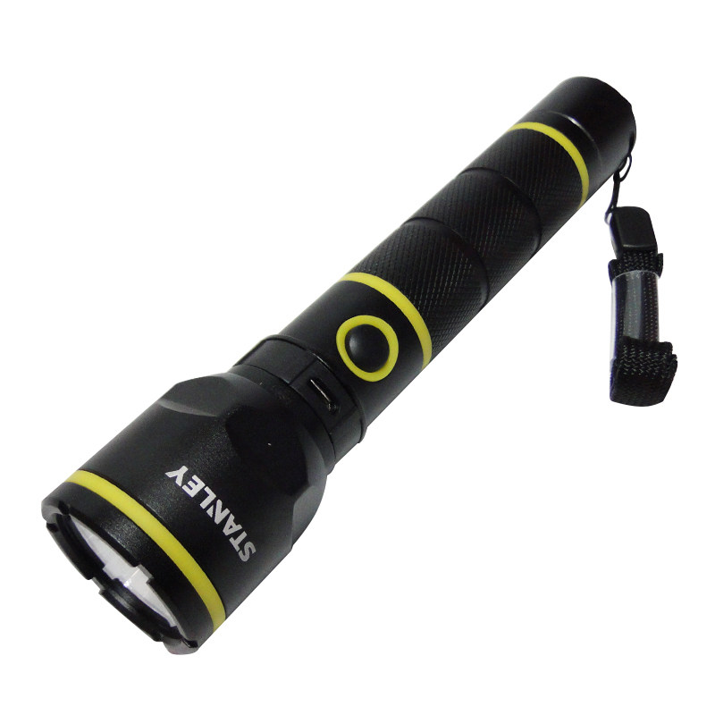 Stanley 95154 LED Rechargeable Flashlight - Ultra Bright Aluminum Alloy