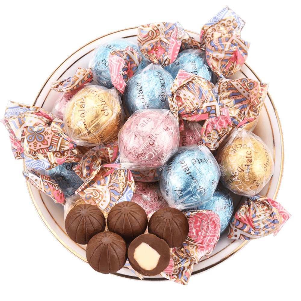 Ah q bear Milk Chocolate Balls - 500g Wedding Candy & Snacks