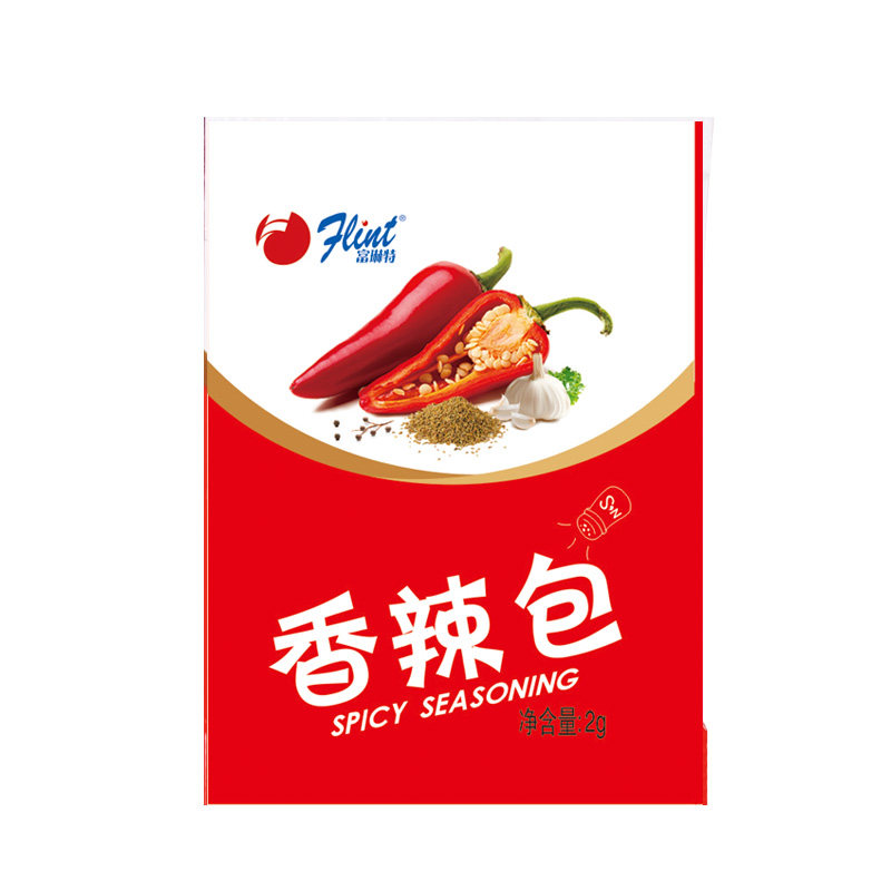 Fulint spicy bag 2g x 50 small bag spicy seasoning bag Порошок чилі ...