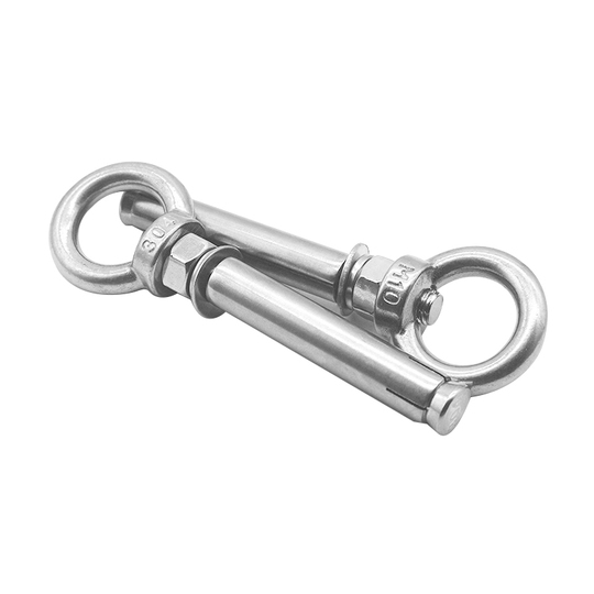 304 Stainless Steel Expansion Screw M6-M20 Ring Hook - Gu nai Hardware