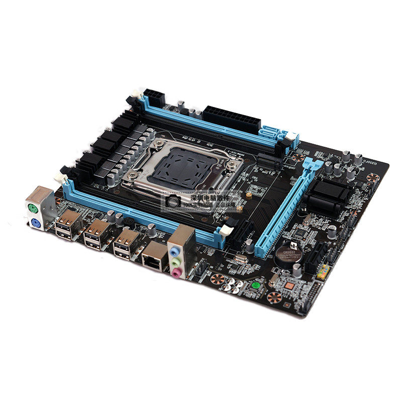 X79 დედაპლატის CPU ნაკრები - LGA 2011 - მხარს უჭერს Intel Xeon E5-2670 ...