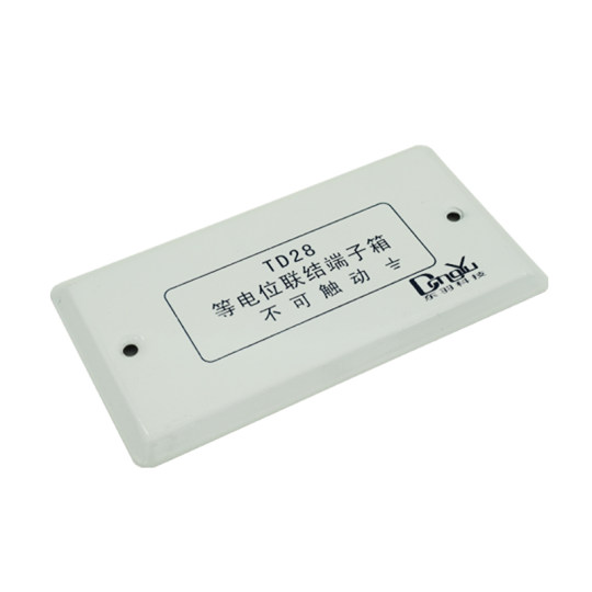 National TD28 Equipotential Terminal Box Panel Concealed Bonding Cover