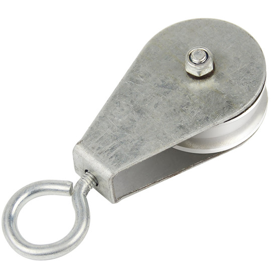 Load-bearing suspension pulley bearing over-the-line cable small pulley ...