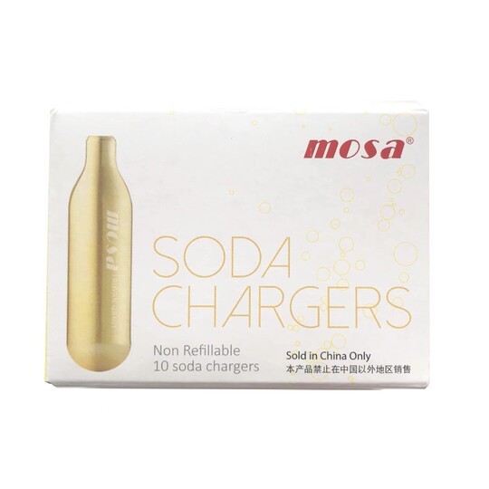 Motuber Soda Maker CO2 Cartridges - 10 Pack