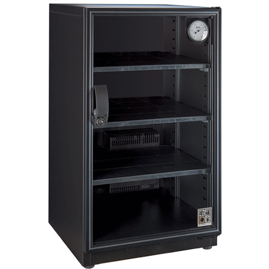 台湾收藏家电子防潮箱AX-98单反相机摄影器材干燥箱特价93L防潮柜