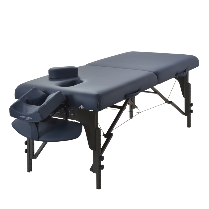 Lit de Massage Pliable Ming Teng - Bois de Hêtre, Portable & Réglable