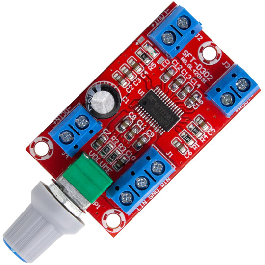 Two-Channel Digital Power Amplifier Board 60W High Power Module 2.0 ...