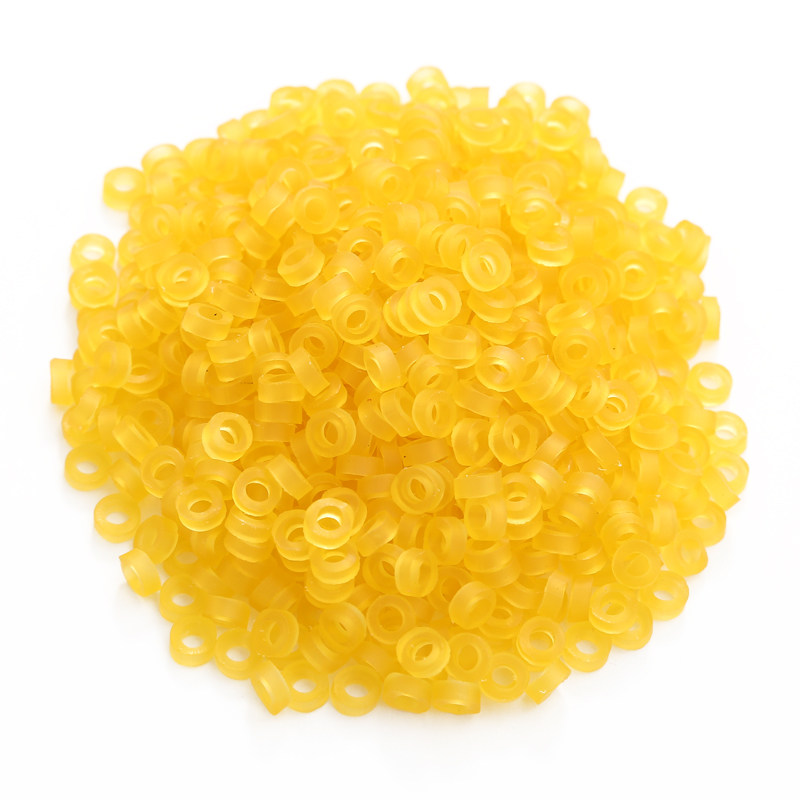 Rubber Band Tied Red Worm Latex Ring - Mini 3mm Bait Fishing Rubber Ring