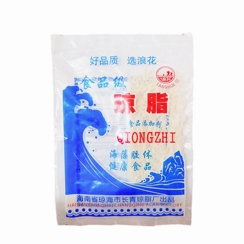 Natural Agar Strips - Food Grade Powder for White Jelly, Almond Rot