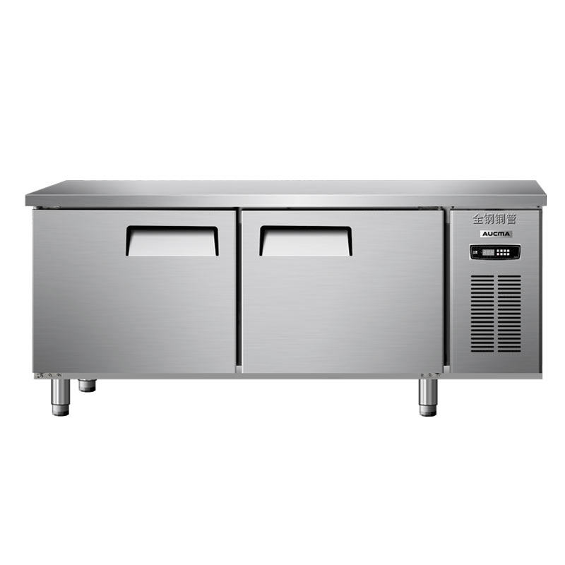 Aucma Refrigerated Workbench Operating Table Freezer | Kitchen Fresh ...