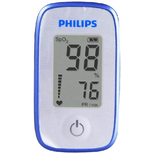 Philips Pulse Oximeter Finger Clip - Medical Blood Oxygen Saturation ...