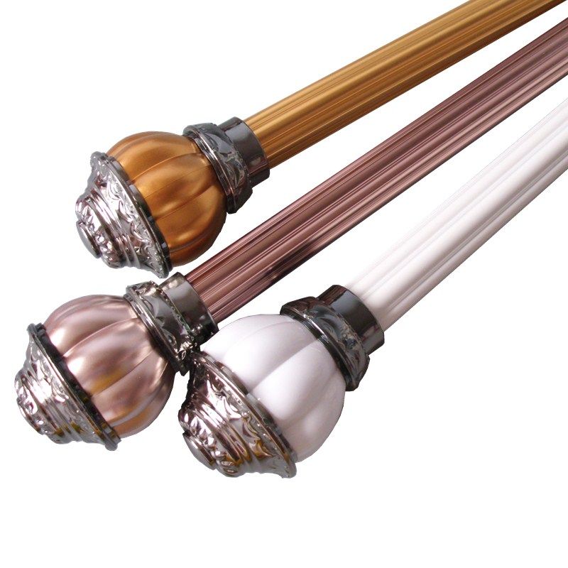 High Quality Roman Pole Accessories with Decorative Head and PVC ...