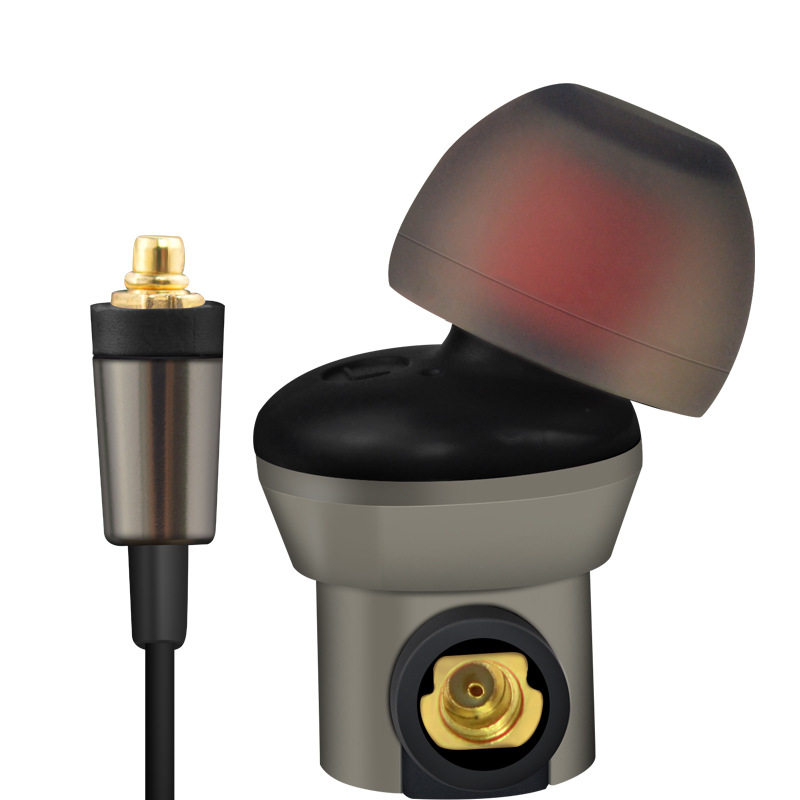 Ground to Air Ms MMCX HiFi In-Ear Kopfhörer mit Mikrofon - 1,2m 3,5mm ...