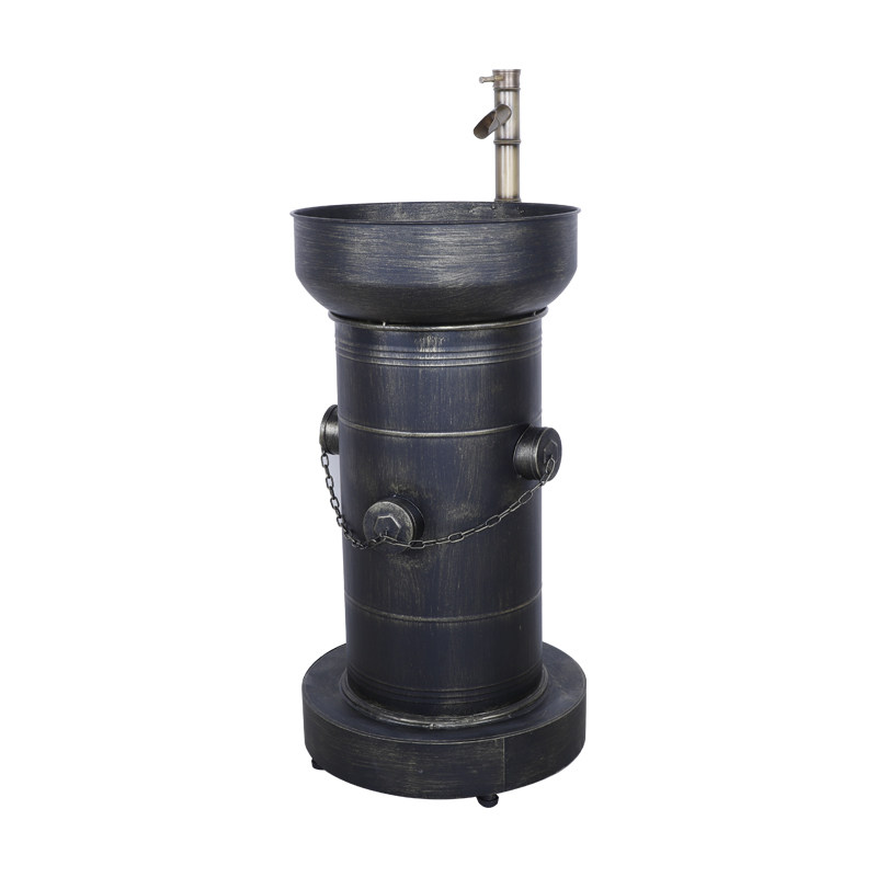 Industrial Style Retro Oil Barrel Wash Basin for Personalized Bathroom ...