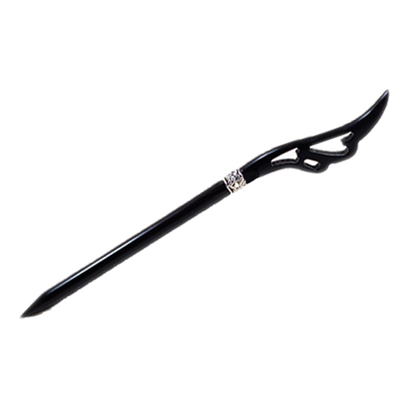 Hidden Sword Hairpin Purple Sandalwood Knife Headdress Self-Defense ...