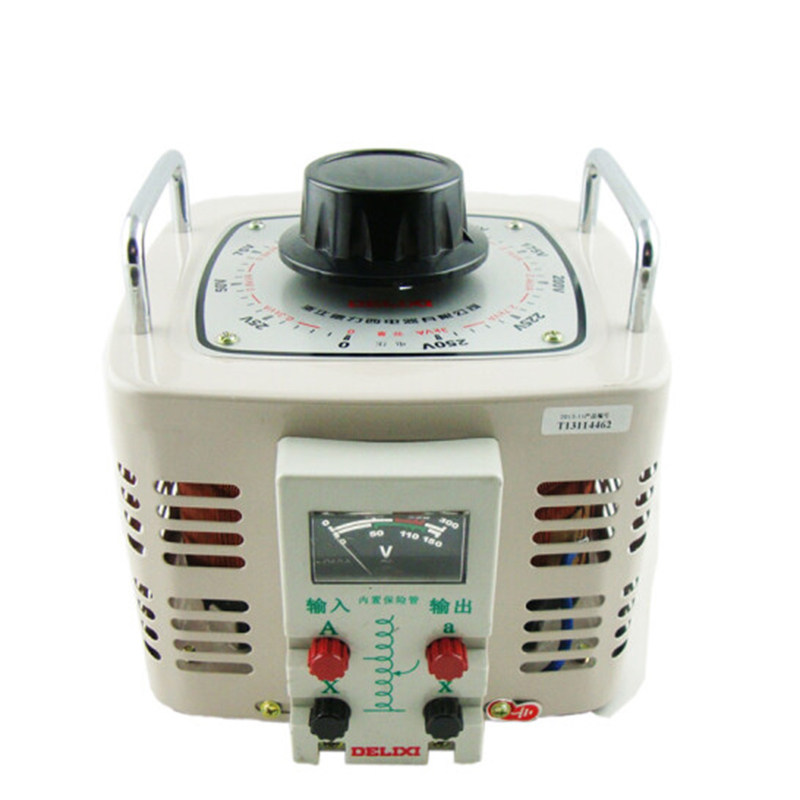 Régulateur de Tension Monophasé Delixi TDGC2-0.5k 3kW - 1kV
