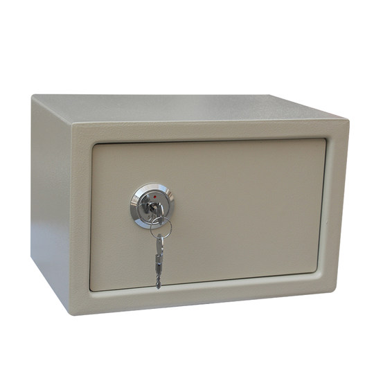 Safe Deposit Box Mini Safe Box Anti-Theft Office Black Safe Box | Small ...