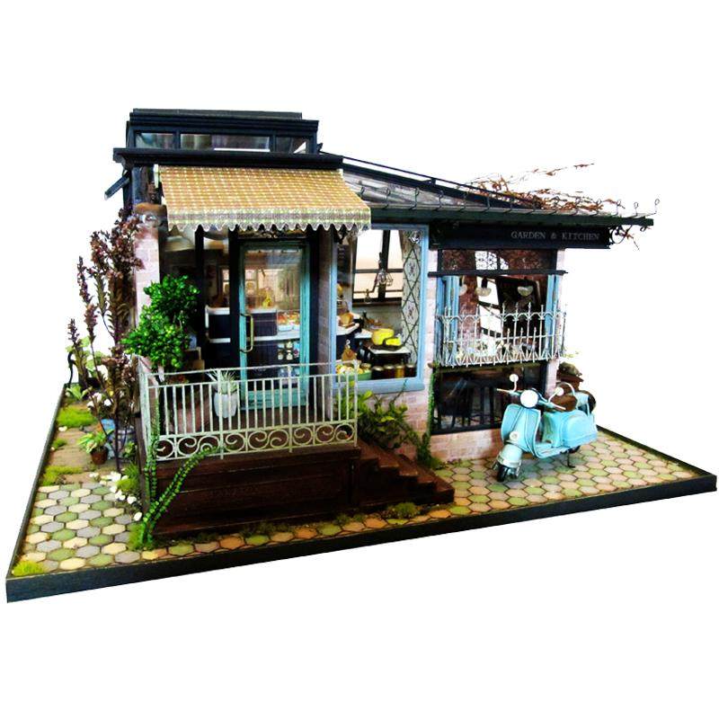 DIY Hut Model Toy - New Assembled Version Static Model Building Kit of ...