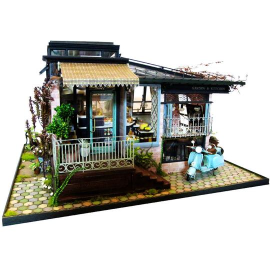 Pakitoy Irish Restaurant Kitchen Cottage Model - Wooden Assembly ...