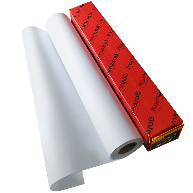Ролка хартия за рисуване Gateway A3 - 620 мм x 50 м - 80 gsm бяла