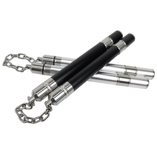 Kung Fu Dragon Nunchaku Reinforced Stainless Steel Hard Aluminum Alloy ...