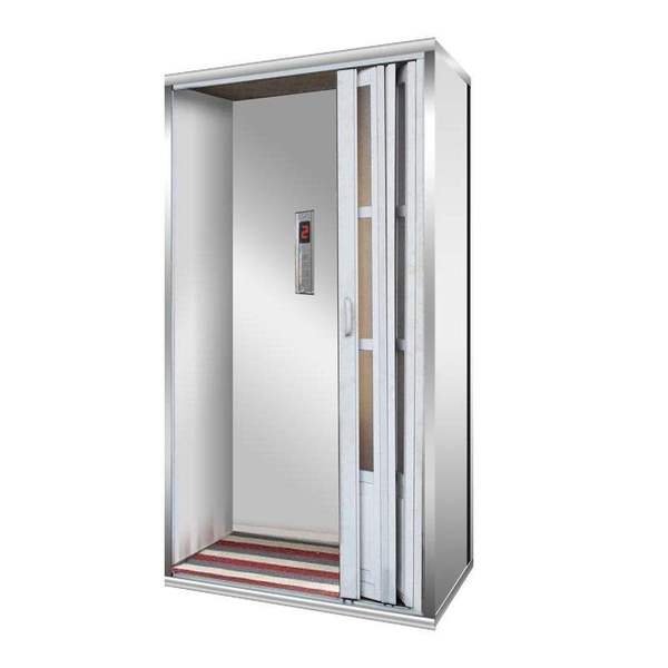 Lift hidrolik loteng dupleks sederhana kecil dua tingkat di rumah ...