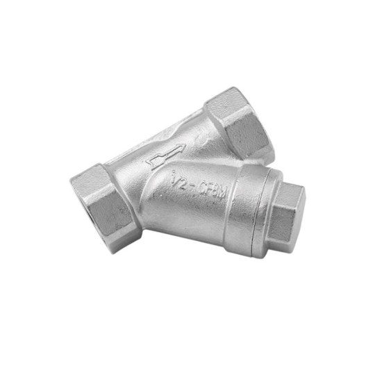 201/304 Stainless Steel Y-Type Filter DN50 Internal Thread Pipe Net ...