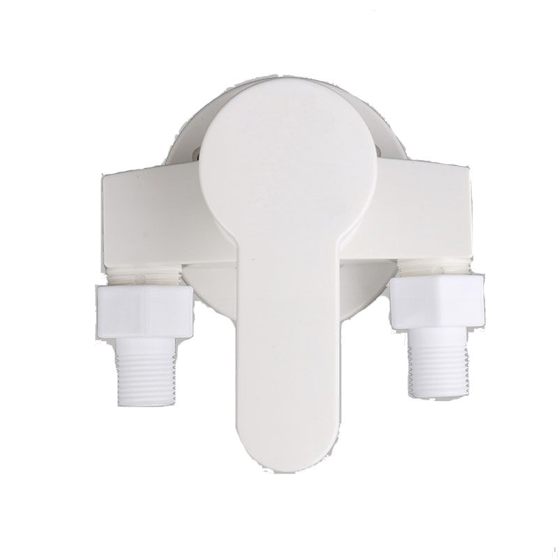 Pom Plastic Hot and Cold Shower Faucet Mixing Valve for Solar Bathroom