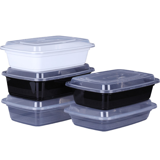 Rectangular Disposable Fast Food Lunch Box - Thickened Takeaway Bento Box