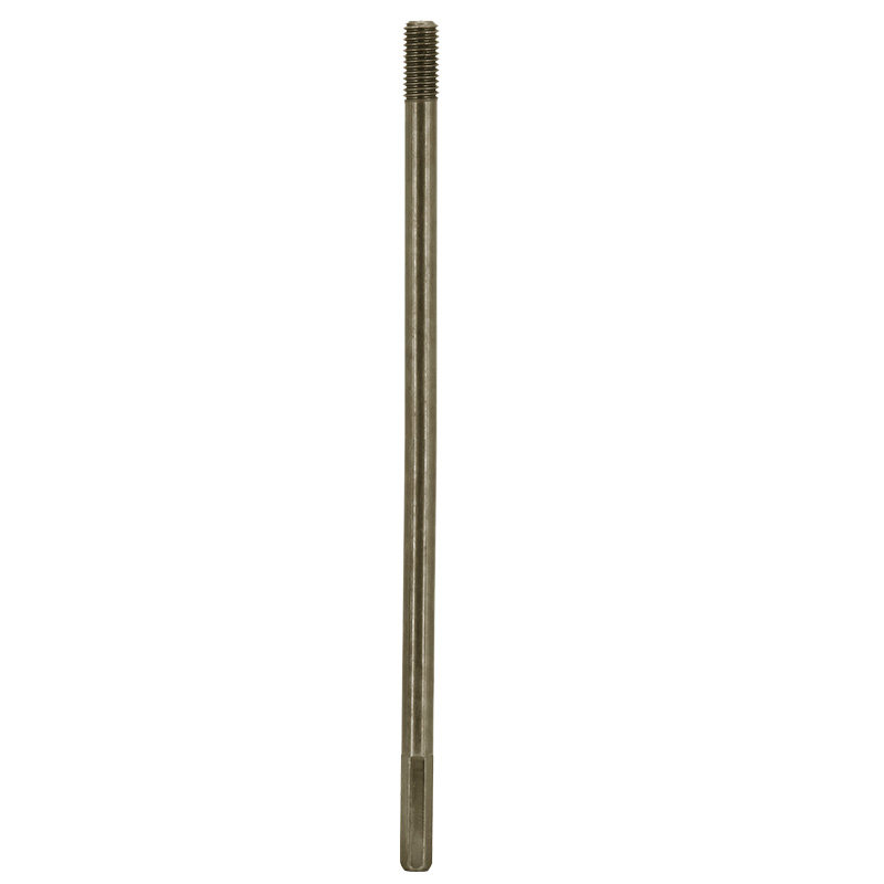 600mm Drill Bit Extension Rod - Hex Shank, 45# Steel