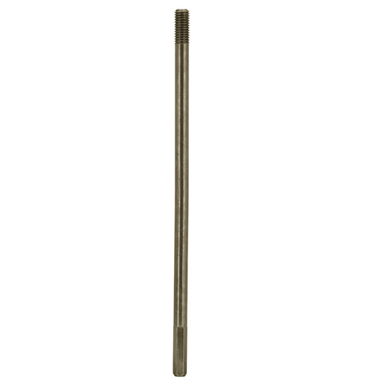 600mm Drill Bit Extension Rod - Hex Shank, 45# Steel