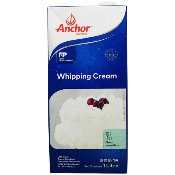 Baking ingredients anchor egg tart fresh cream imported from new ...