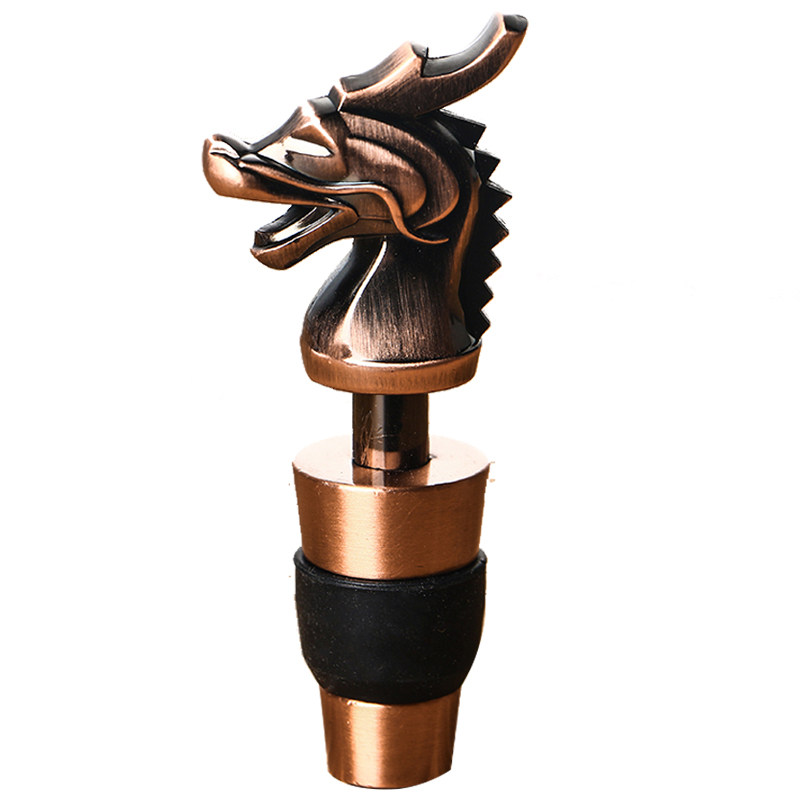 Bronze Zodiac Wine Bottle Stopper - Csk