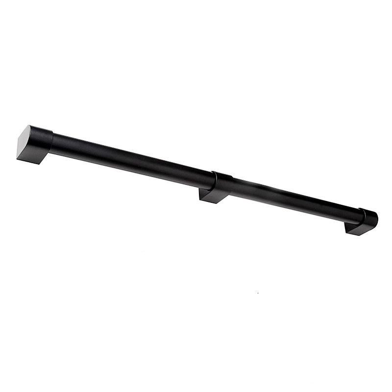 Black 19mm Casing Hook S-Shaped Movable Kitchen Hanging Rod 304 ...